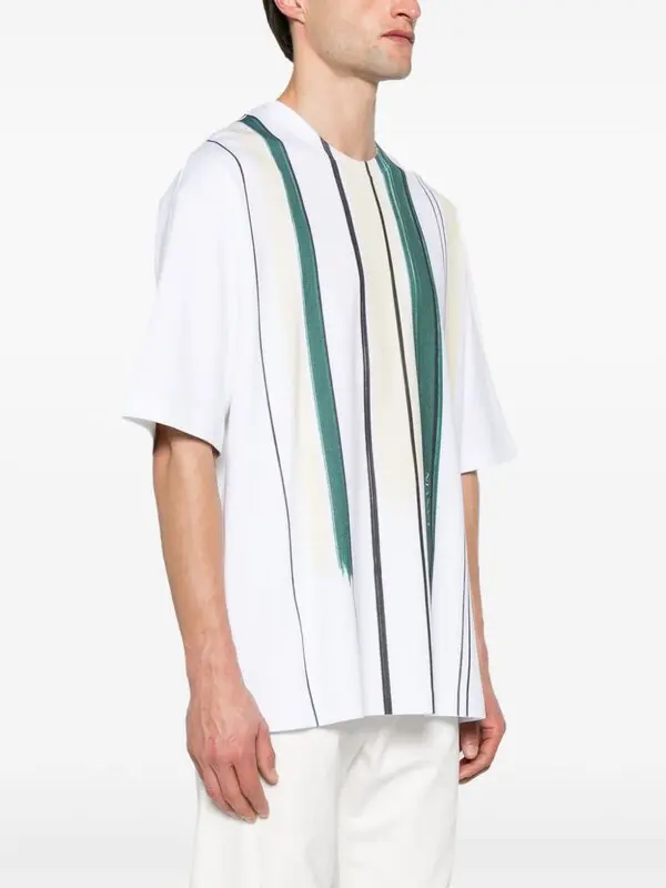 LANVIN Striped Cotton T-shirt