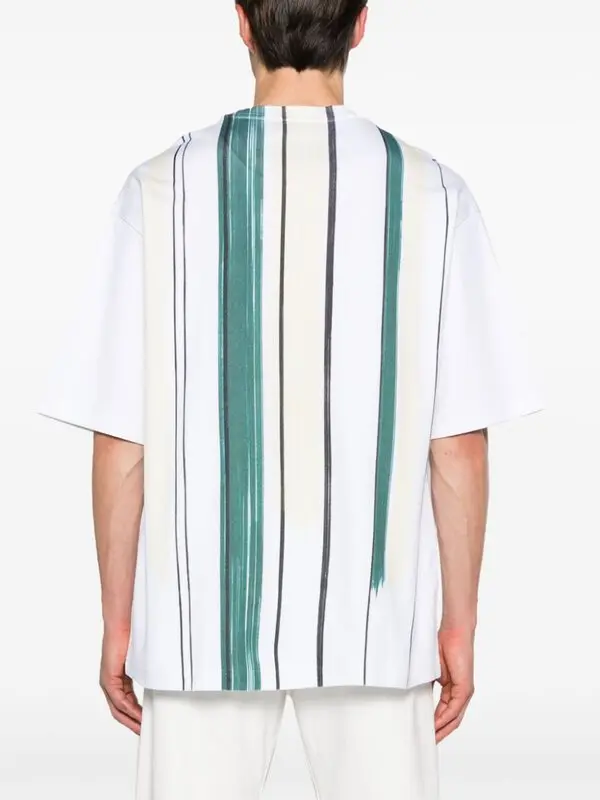 LANVIN Striped Cotton T-shirt