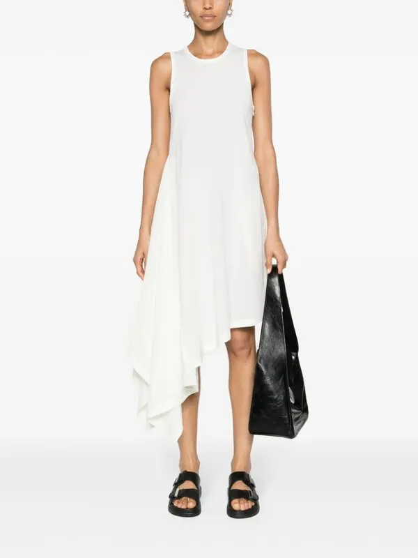 Y3 Logo-print Cotton Minidress