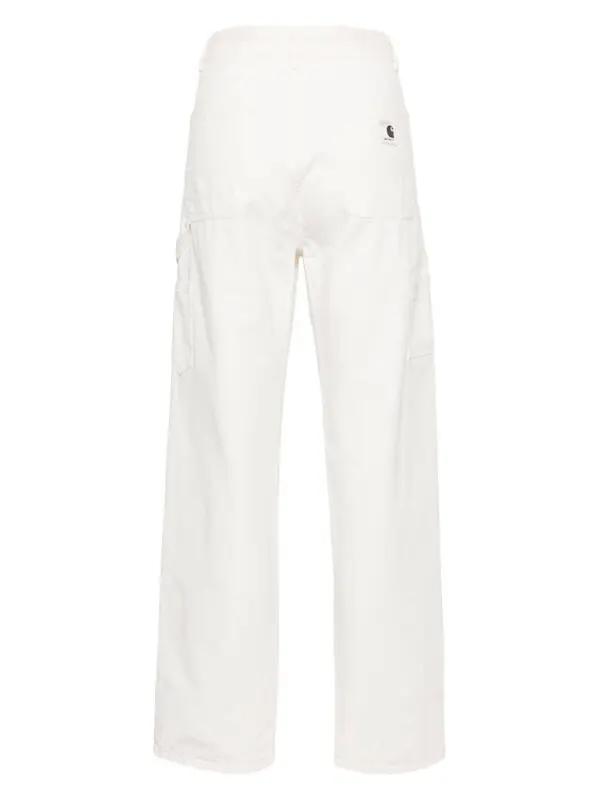 Carhartt Work In Progress Pierce Straight-leg Trousers - White