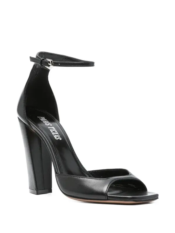 Paris Texas Grace 110mm Sandals - Black