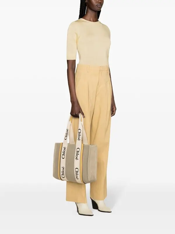 Fabiana Filippi Short-sleeve Sweater - Yellow