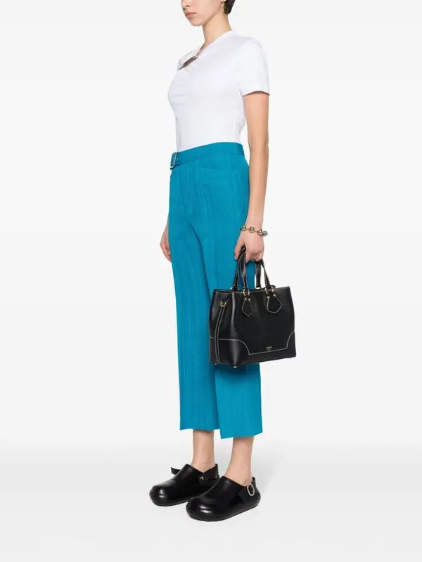 LANCEL Neo Izy Leather Tote Bag - Black