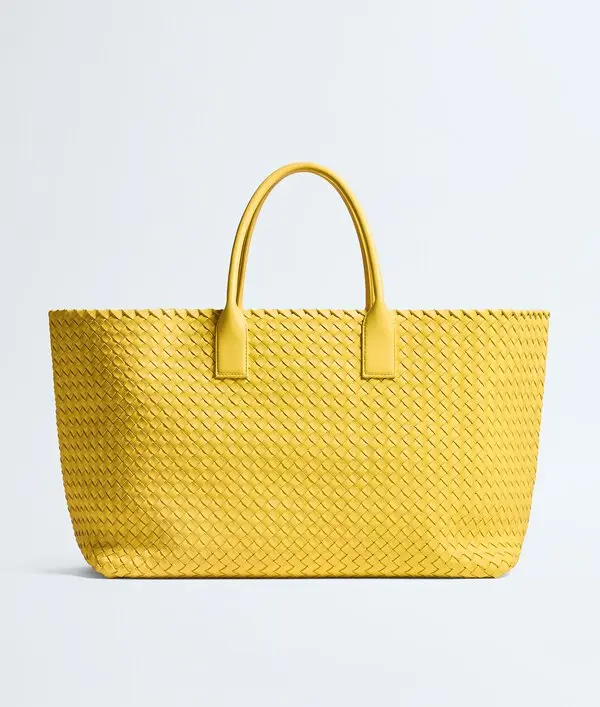 Bottega Veneta Woven Tote Bag - Taxi