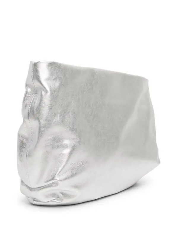 Marsèll Fanta Leather Shoulder Bag - Silver