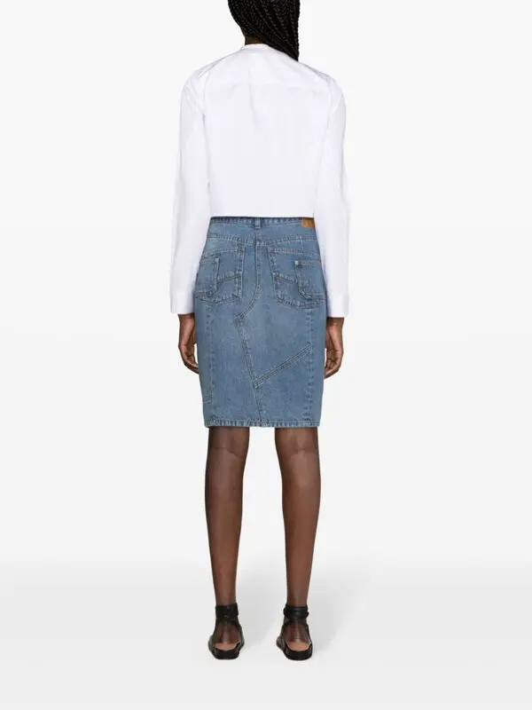 Zadig&Voltaire Jinko Denim Midi Skirt