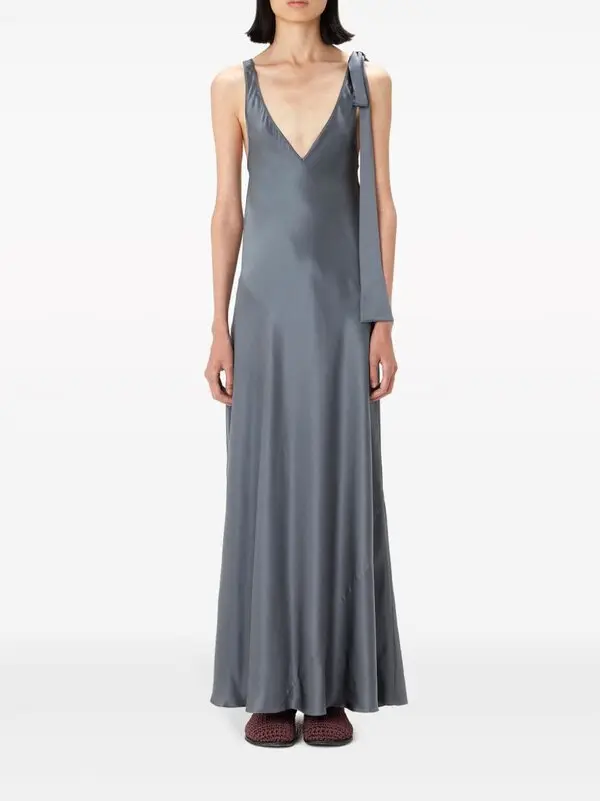 JW Anderson Tie-fastening Maxi Dress