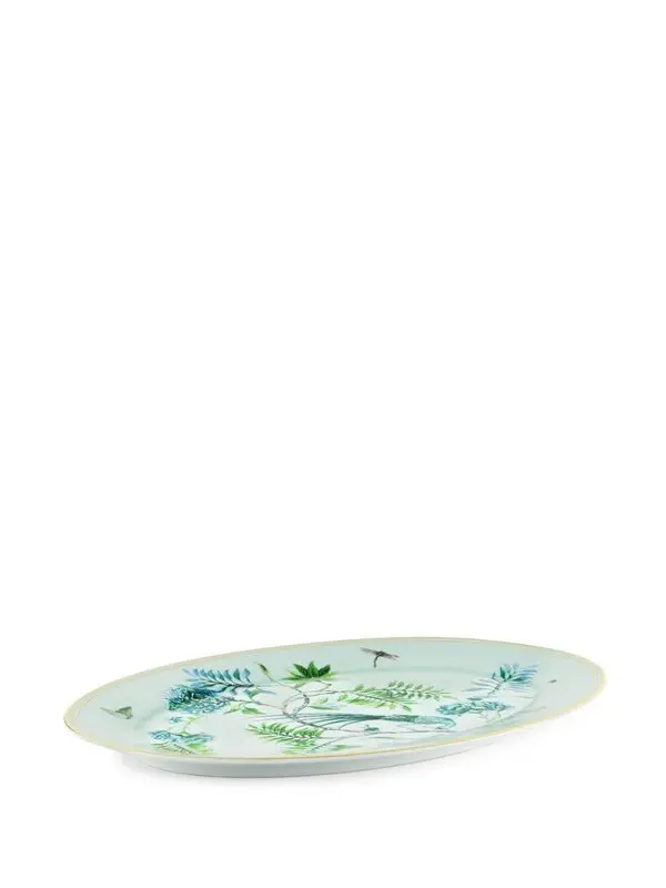 AQUAZZURA CASA Secret Garden Oval Platter