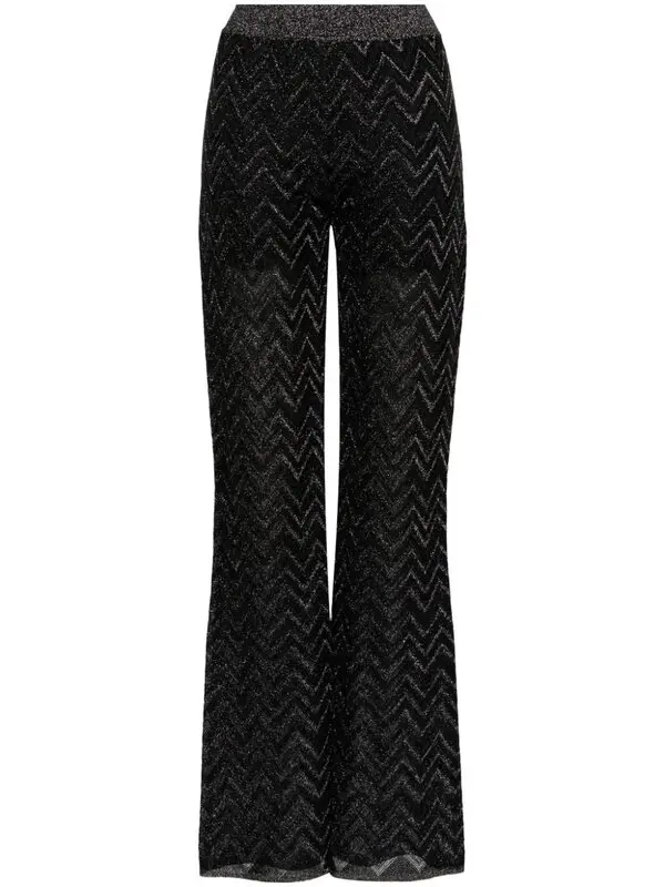Missoni Zigzag Wide-leg Trousers
