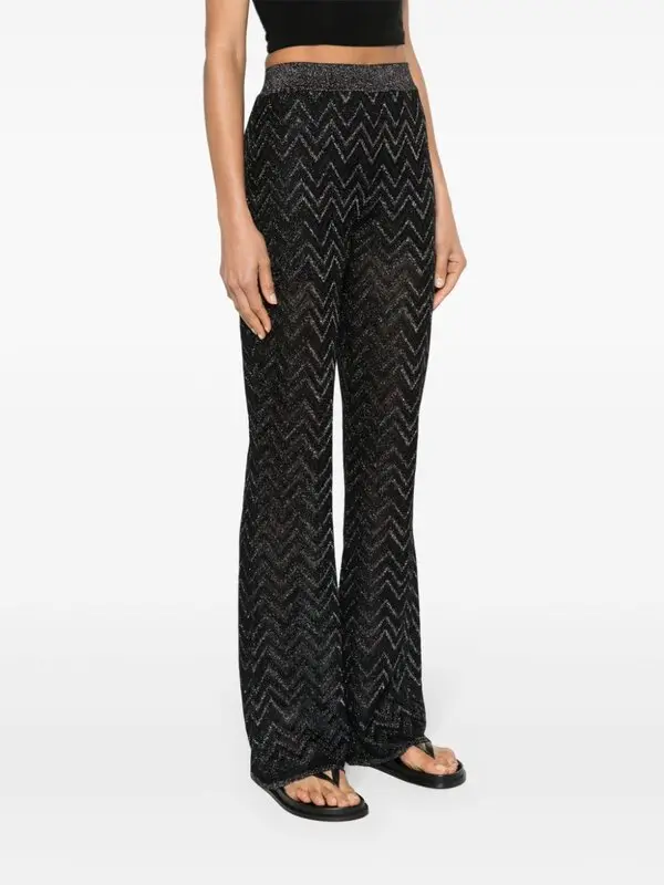 Missoni Zigzag Wide-leg Trousers