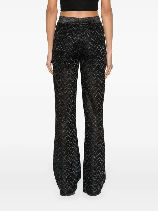 Missoni Zigzag Wide-leg Trousers