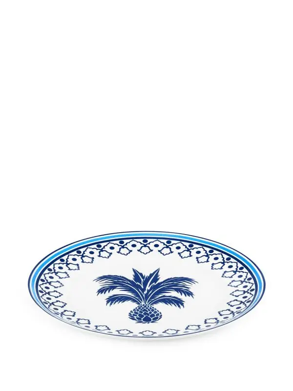AQUAZZURA CASA Jaipur Charger Plate - Blue