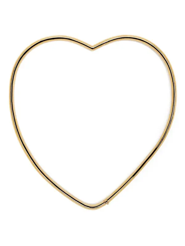 Yvonne Léon 9kt Yellow Heart Necklace - Gold