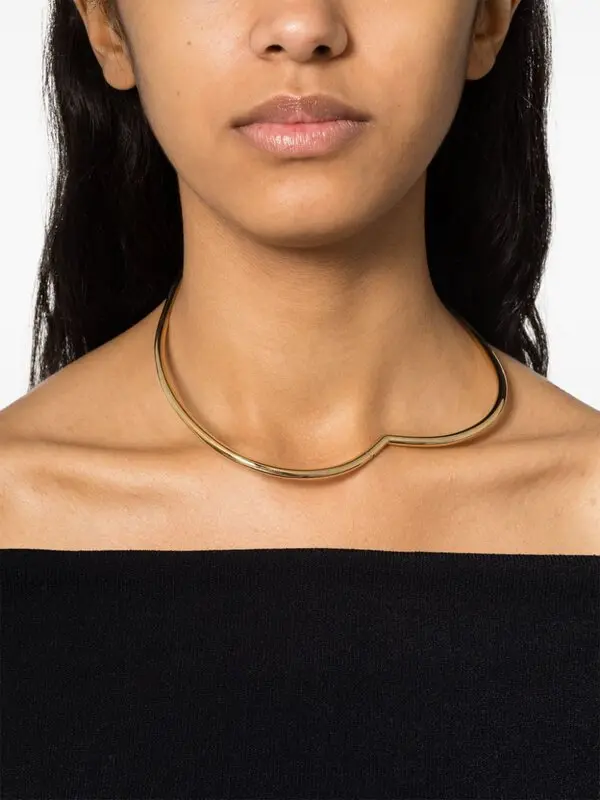 Yvonne Léon 9kt Yellow Heart Necklace
