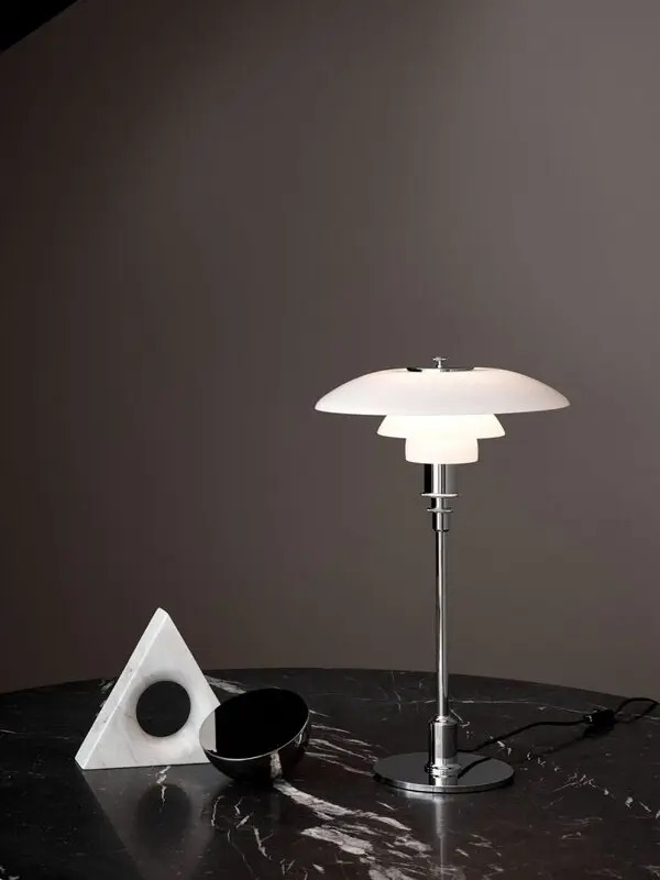Louis Poulsen Ph 2/1 Brass Table Lamp