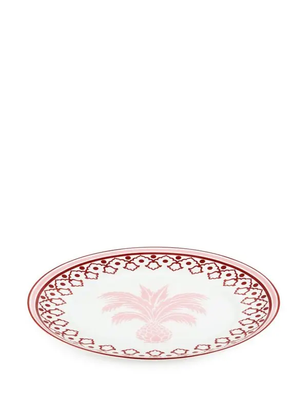 AQUAZZURA CASA Jaipur Porcelain Charger Plate