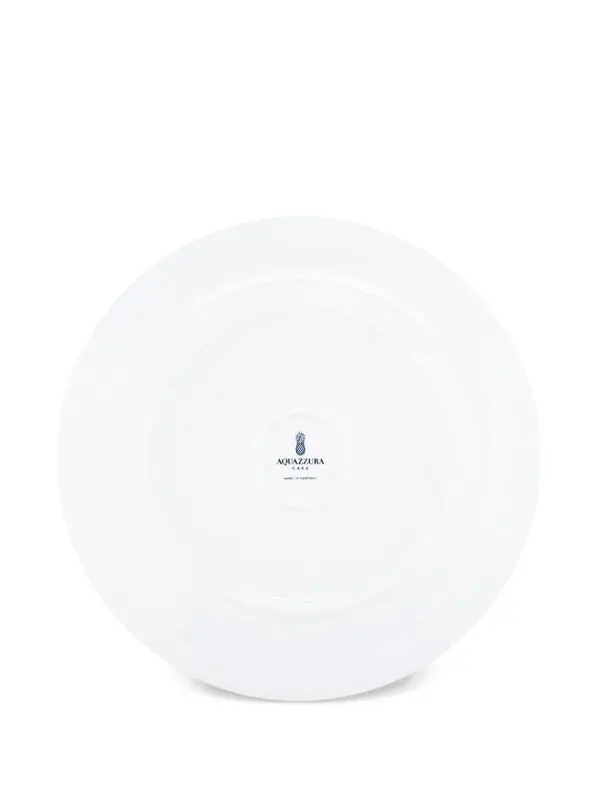 AQUAZZURA CASA Jaipur Porcelain Charger Plate