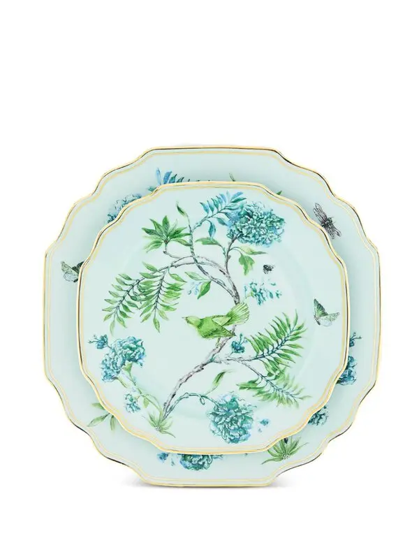 AQUAZZURA CASA Secret Garden Dinner Plates