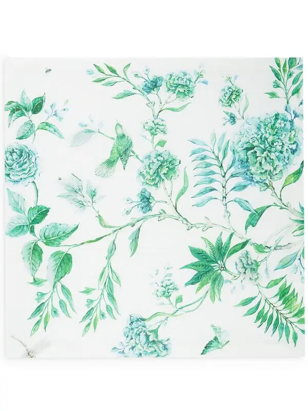 AQUAZZURA CASA Secret Garden Linen Napkins - White