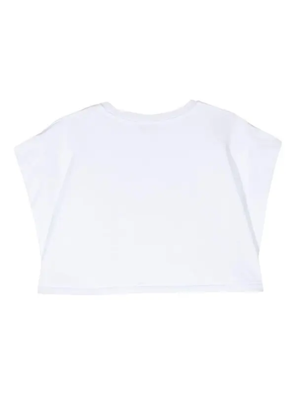 DONDUP Logo-patch Cropped Top