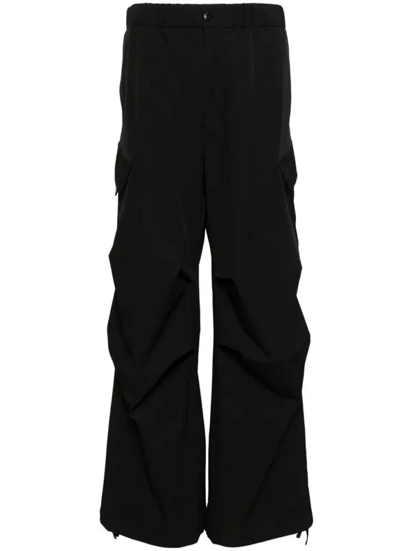 CROQUIS Wide-leg Cargo Trousers