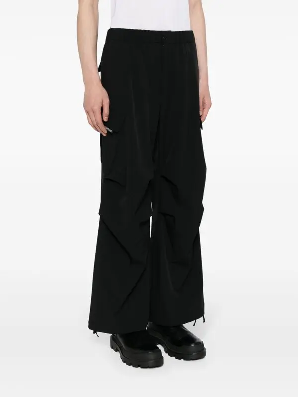 CROQUIS Wide-leg Cargo Trousers