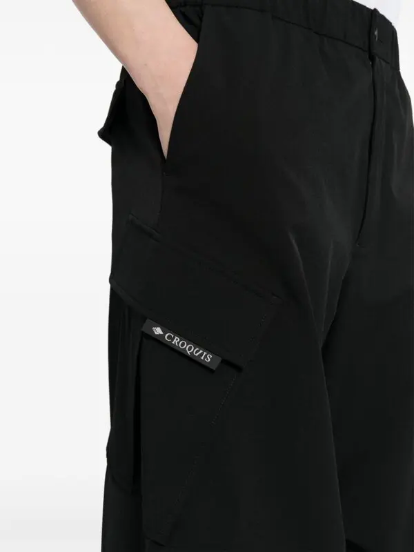 CROQUIS Wide-leg Cargo Trousers
