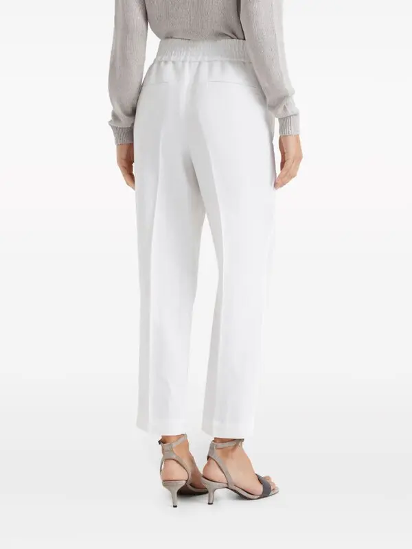 Brunello Cucinelli Cropped Tapered Trousers