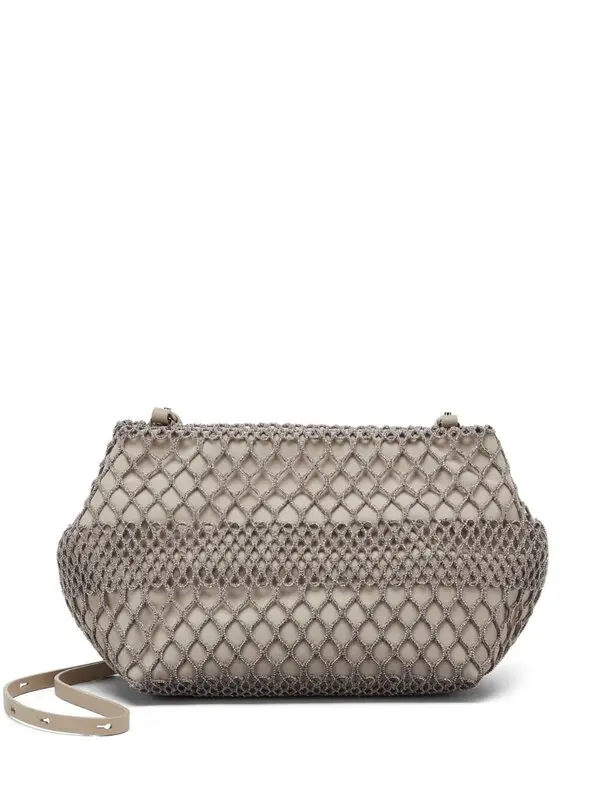 Brunello Cucinelli Monili Chain Mesh Shoulder Bag