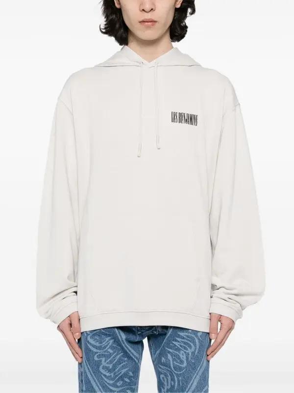LES BENJAMINS Logo-print Hoodie