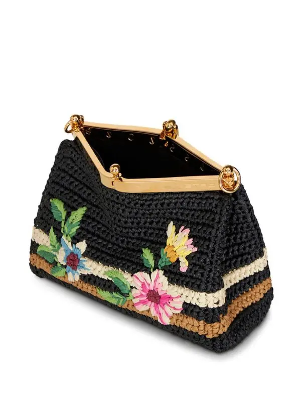 Etro Vela Floral-embroidered Crossbody Bag