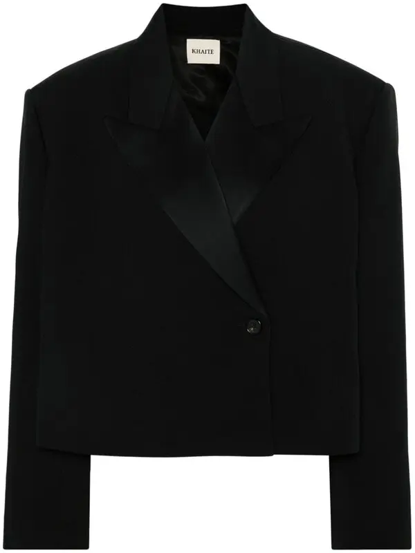 Khaite The Raymond Jacket - Black