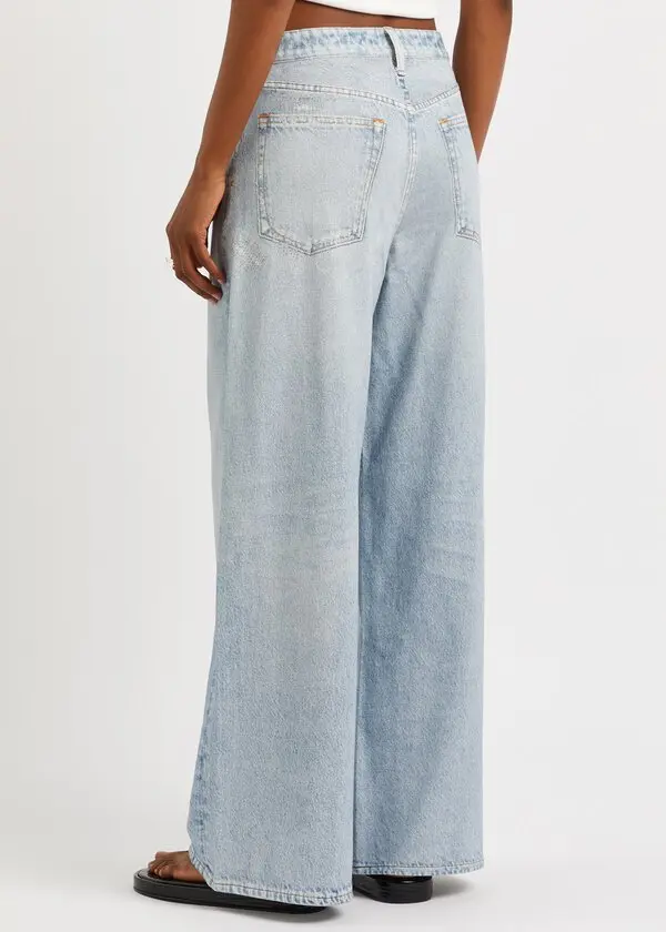 Rag & Bone Miramar Sofie Chambray Trousers