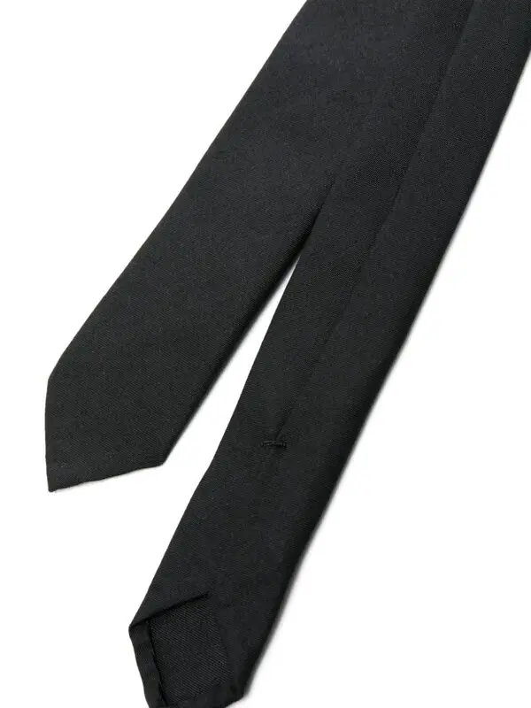 Valentino Garavani Wool-silk Tie - Black
