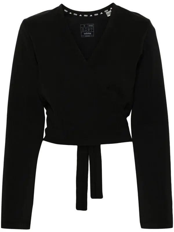 Adidas V-neck Wrap Sweatshirt