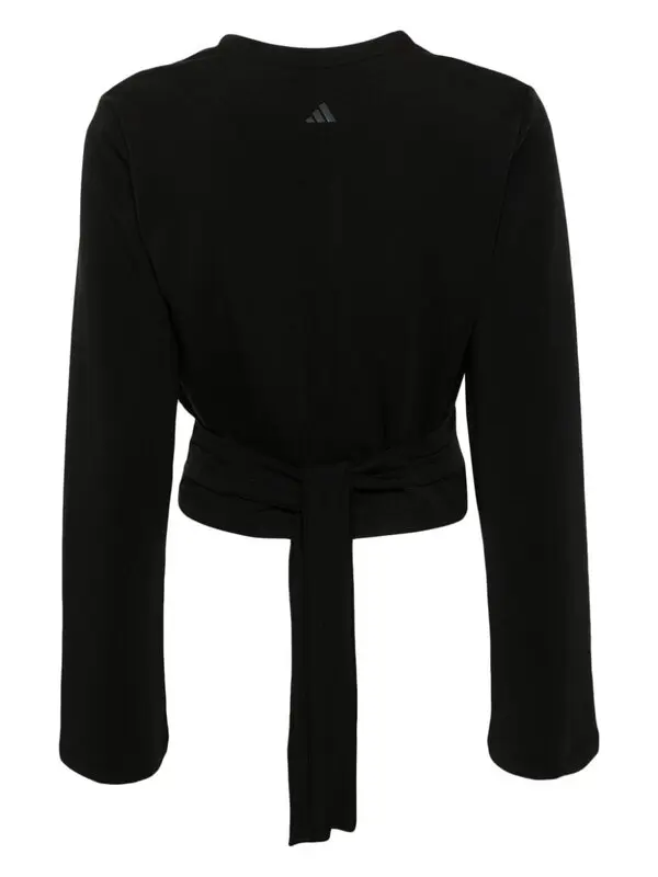 Adidas V-neck Wrap Sweatshirt
