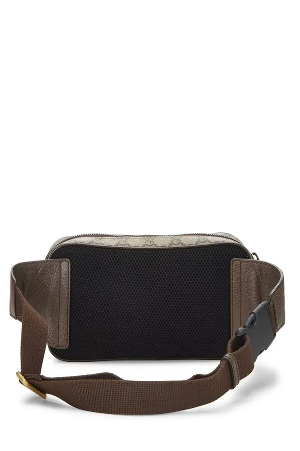 Gucci Original Gg Supreme Ophidia Belt Bag - Brown