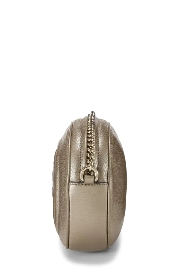 Gucci Soho Round Chain Crossbody - Gold