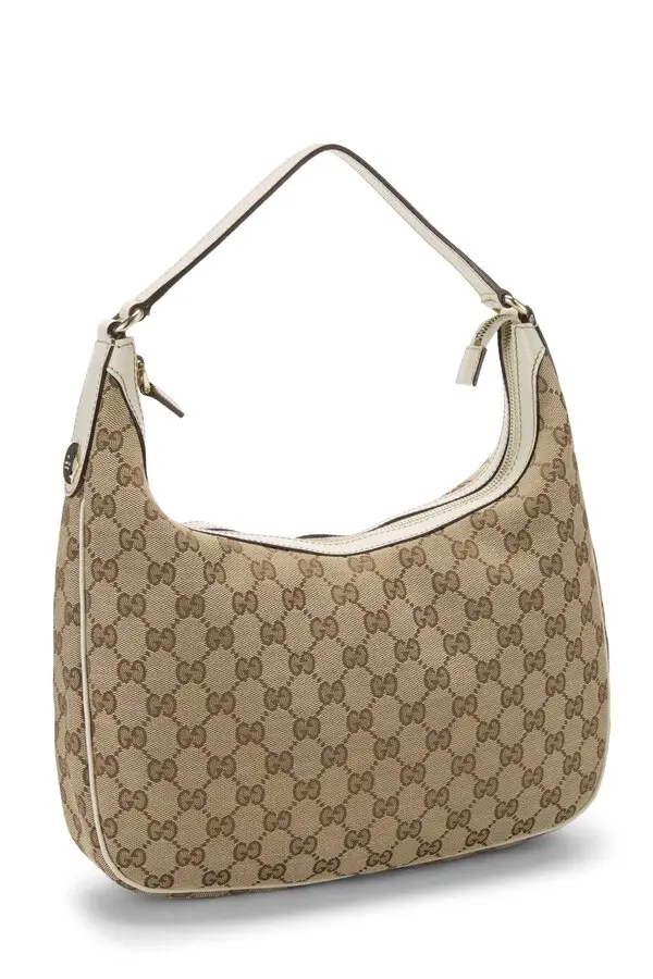 Gucci Original Gg Canvas Charmy Hobo