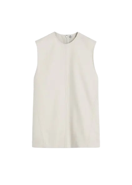TOTEME Sleeveless Twisted-seam Top