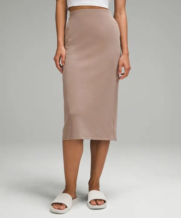 Lululemon Softstreme High-rise Midi Skirt