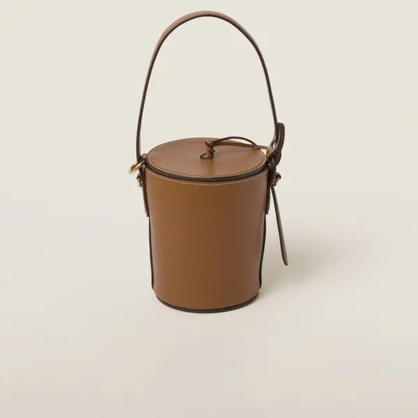 Miu Miu Leather Bucket Bag