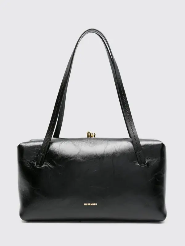 JIL SANDER Small Goji Pillow Shoulder Bag - Black