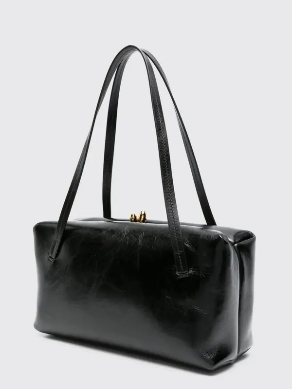 JIL SANDER Small Goji Pillow Shoulder Bag - Black