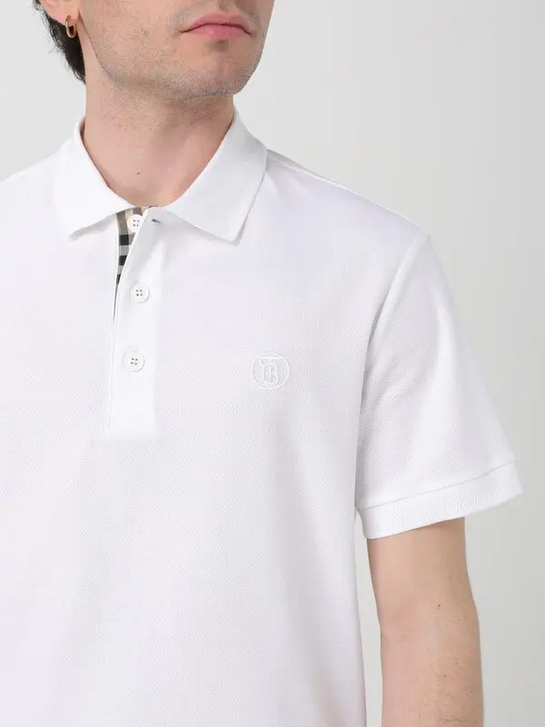 Burberry Polo Shirt - White