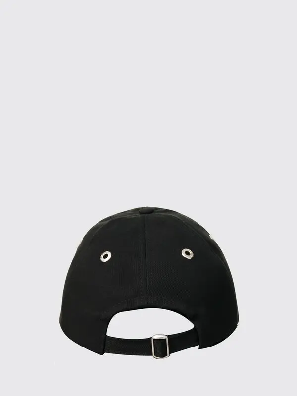AMI Paris Embroidered Heart Cap - Black