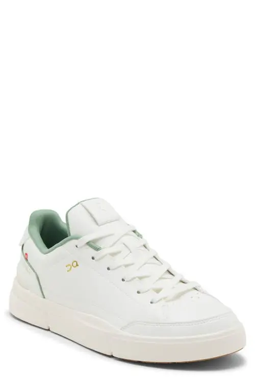 On The Roger Centre Court Sneakers - Ivory/fern