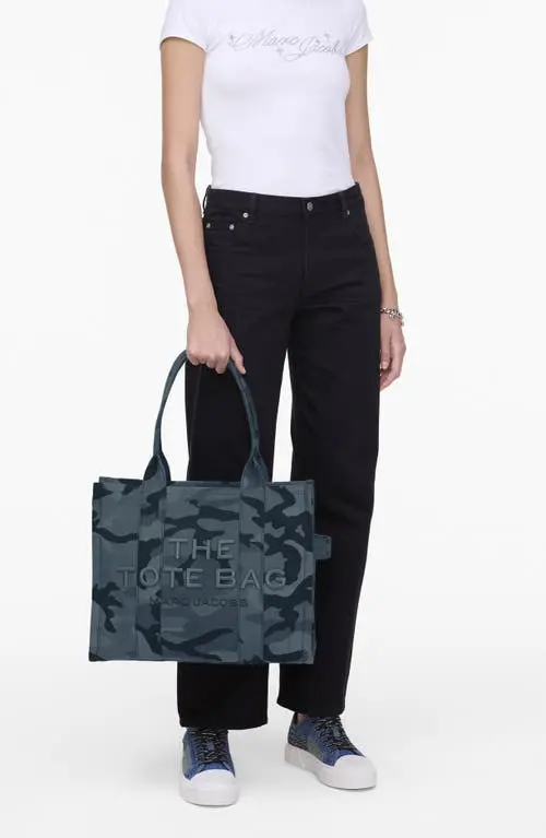 Marc Jacobs Camo Jacquard Large Tote Bag