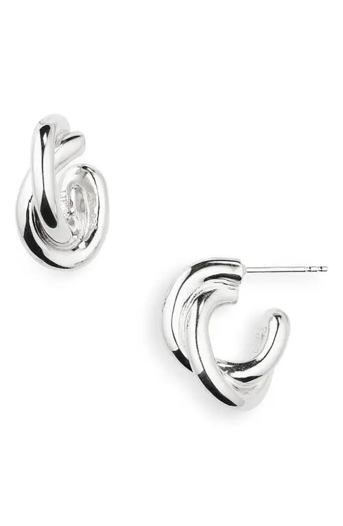 Lié Studio The Diana Hoop Earrings - 925 Sterling Silver