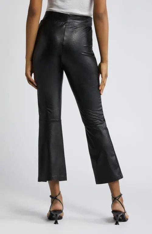 Commando Split Front Ankle Faux Leather Pants